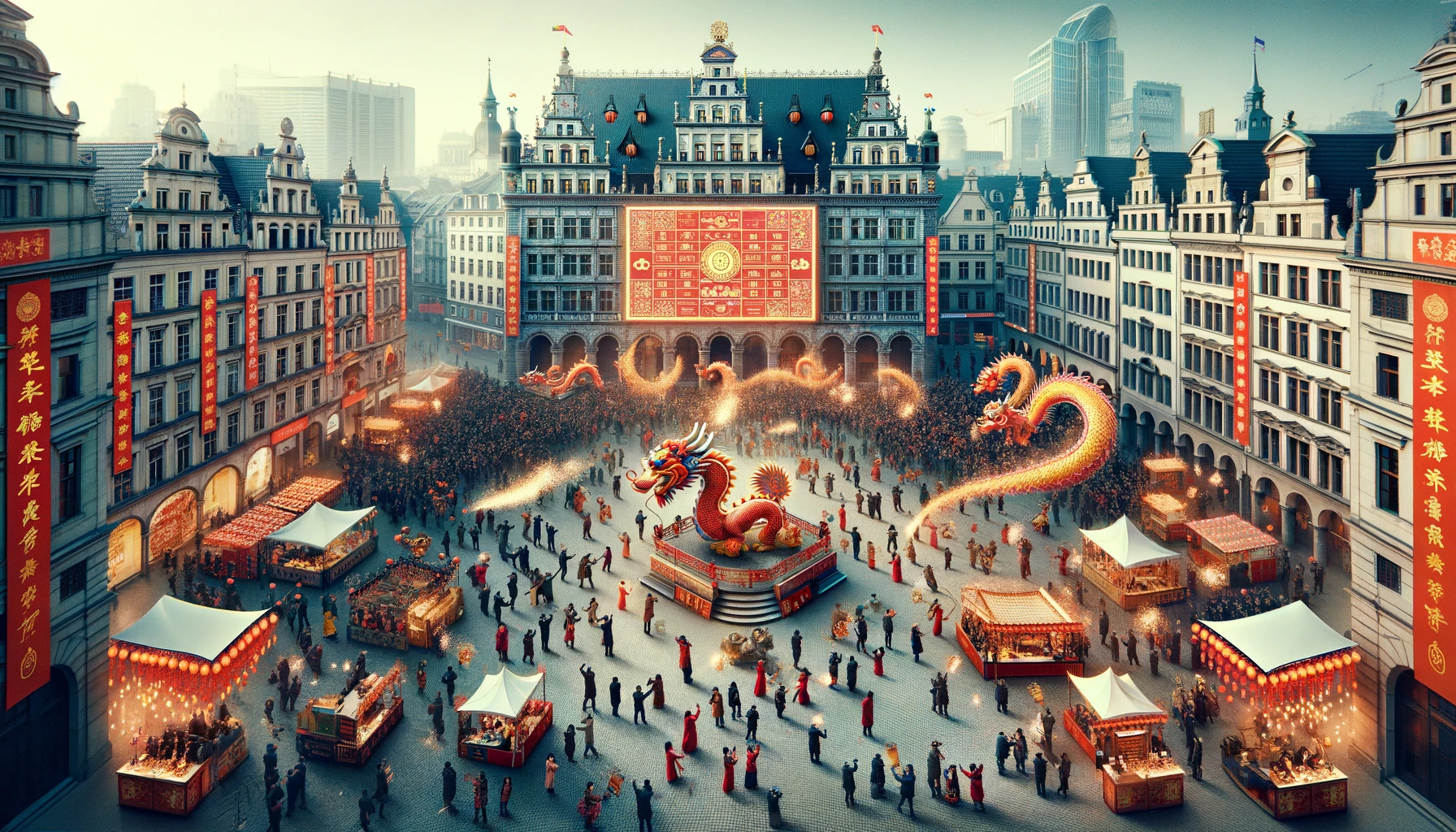 Célébration du Nouvel An Lunaire en Europe : Entre Traditions et ...